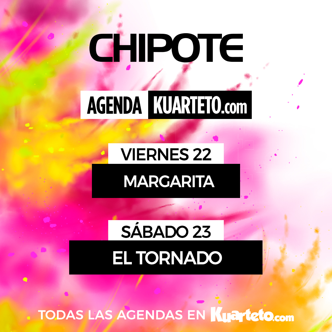 ¡Atención Córdoba! Chipote vuelve a los escenarios - Kuarteto.com